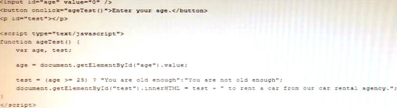 CIW JavaScript Specialist Certification Exam 1D0-735 Practice Test ...